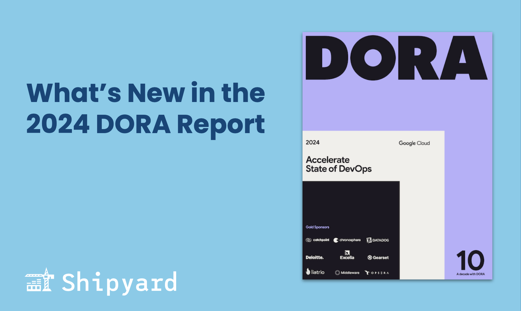 Shipyard | What's New in the 2024 DORA Report